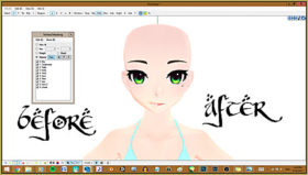 Make Custom MMD Models using Downloaded Parts