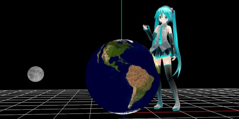 MMD Rotating Objects 360-degrees -Miku's Guide to the Galaxy (Part 2)