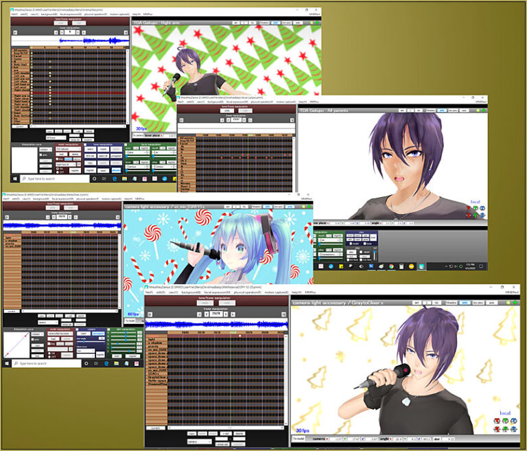 MMD Animating SAVE AS multiple versions as you go!